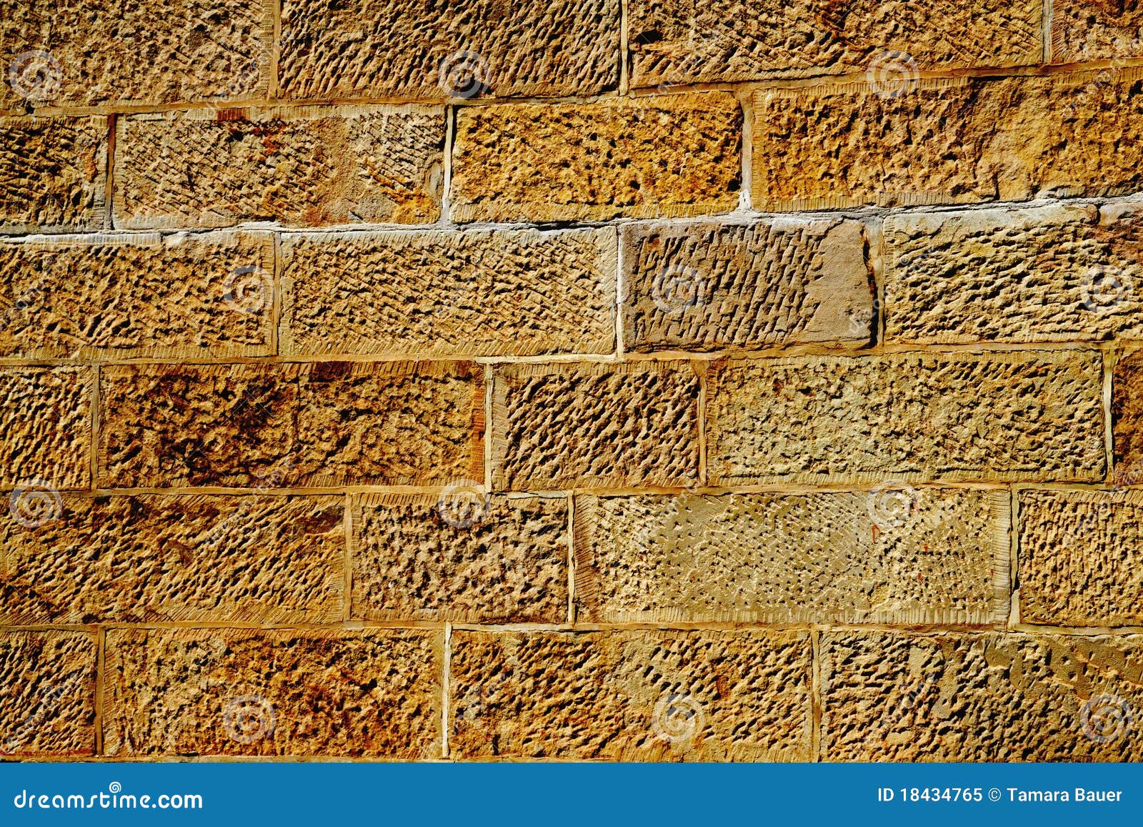 Sandstone Wall Texture Background. Detail Of Sand Stone Wall Texture ...