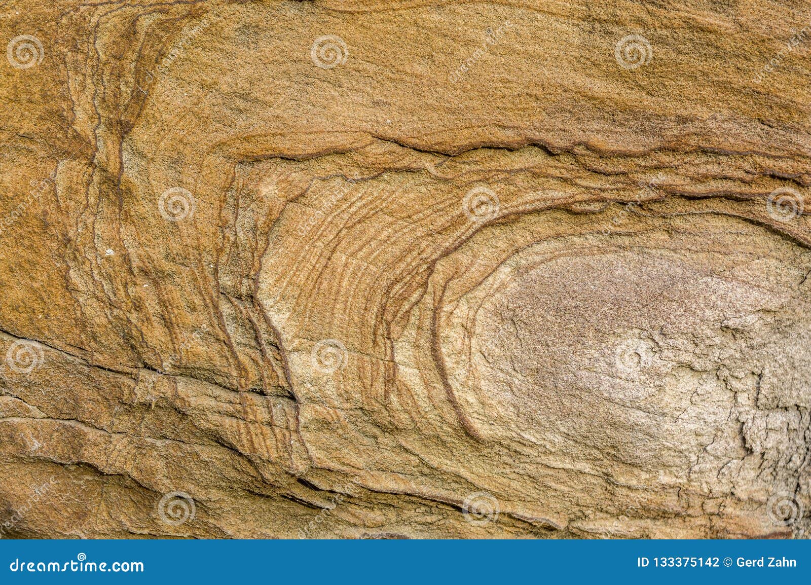 Sandstone Wall, Sandstone with Artistic Patterns Hatching Relief Stock ...