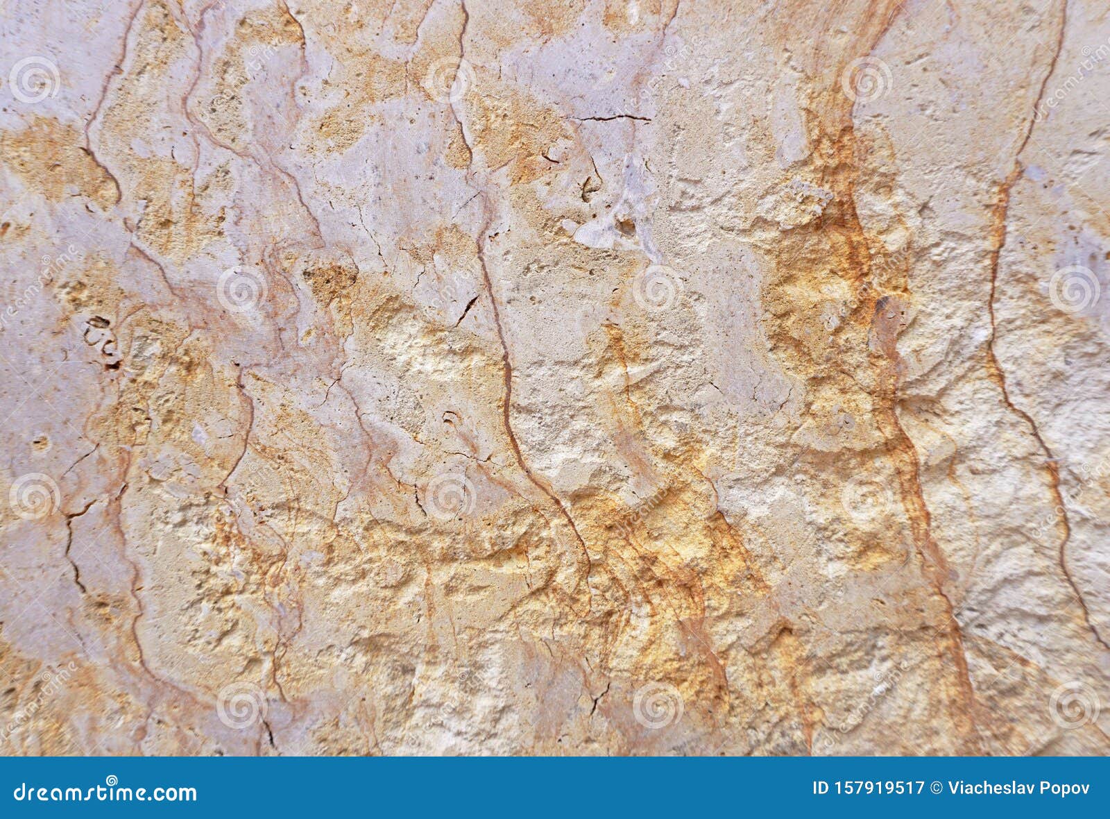 Sandstone Wall Texture in Natural Pattern Stock Image - Image of ...