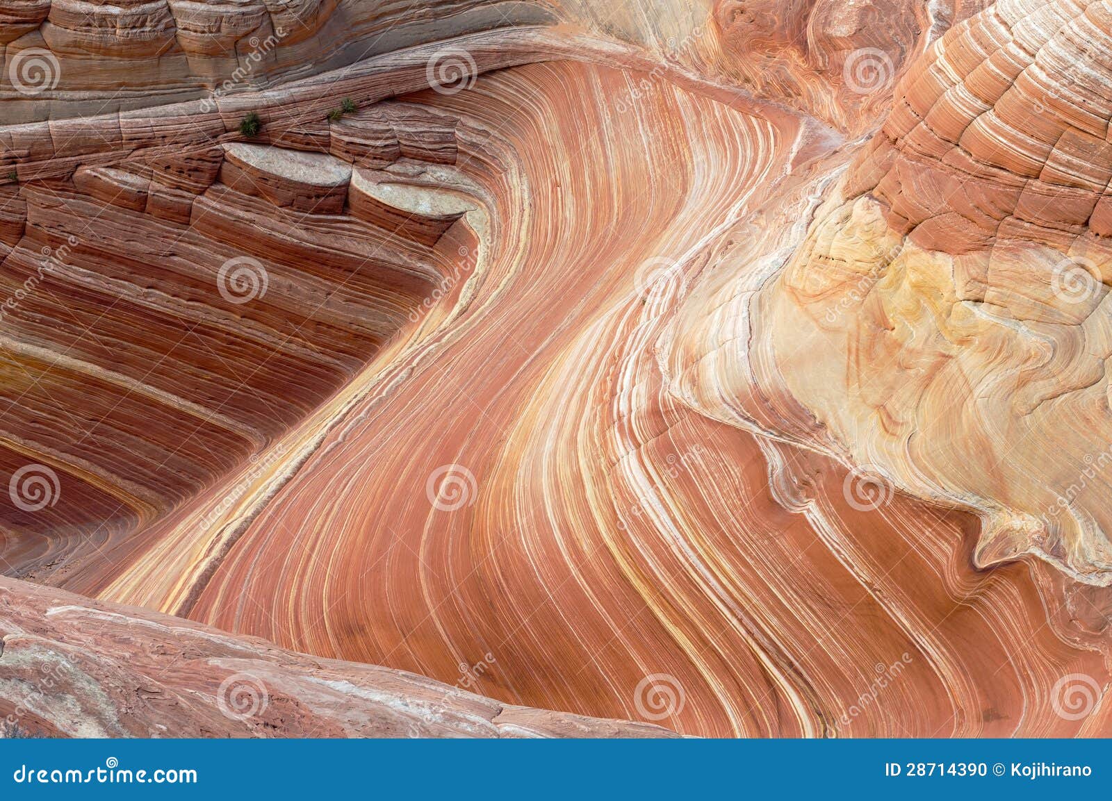 Sandstone Waves stock photo. Image of monument, landmark - 28714390