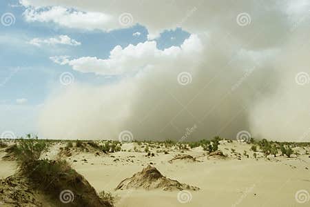 Sandstorms stock image. Image of sandstorms, environmental - 17208541