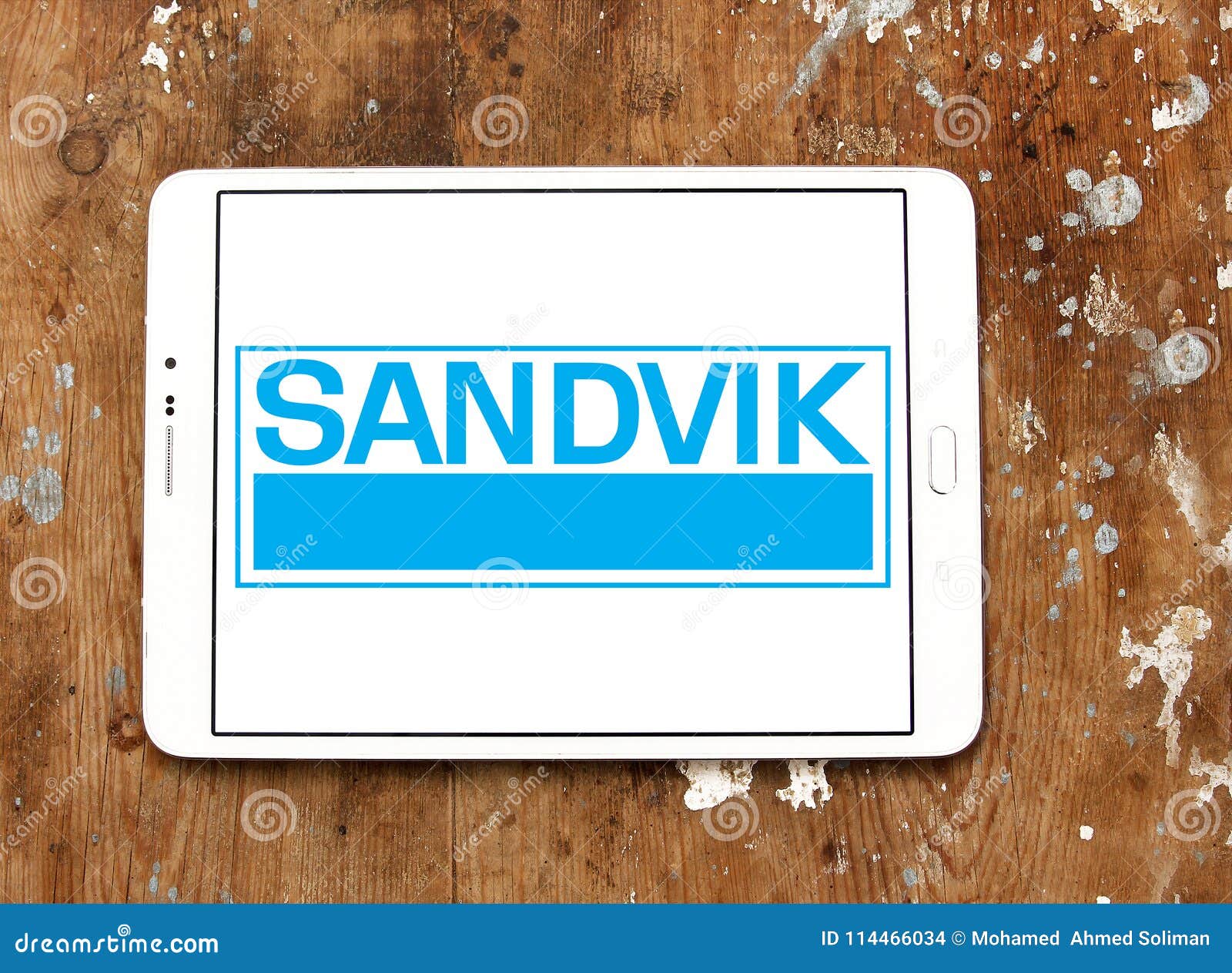 Sandvik Engineering Company Logo Editorial Stock Image - Image of ...