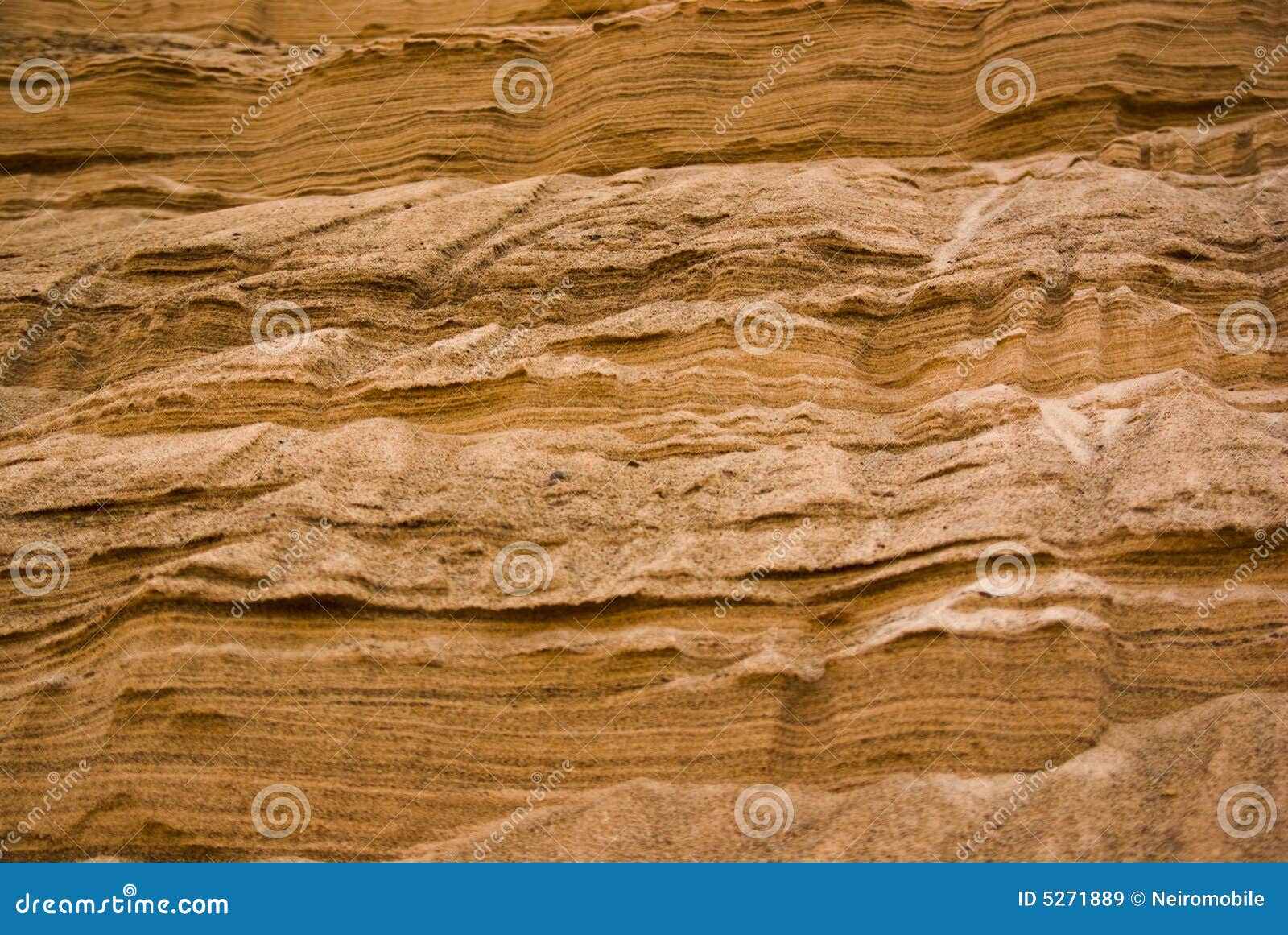Sandwand stockbild. Bild von aufbau, geologie, braun, beige - 5271889