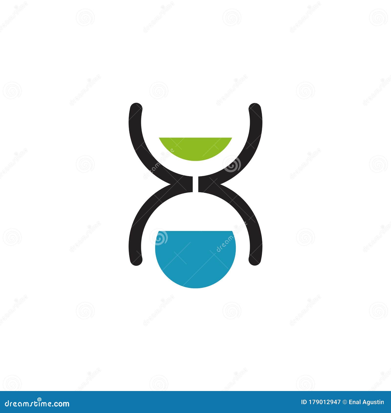 Sandwatch Logo Design Icon Template Stock Vector - Illustration of sand ...