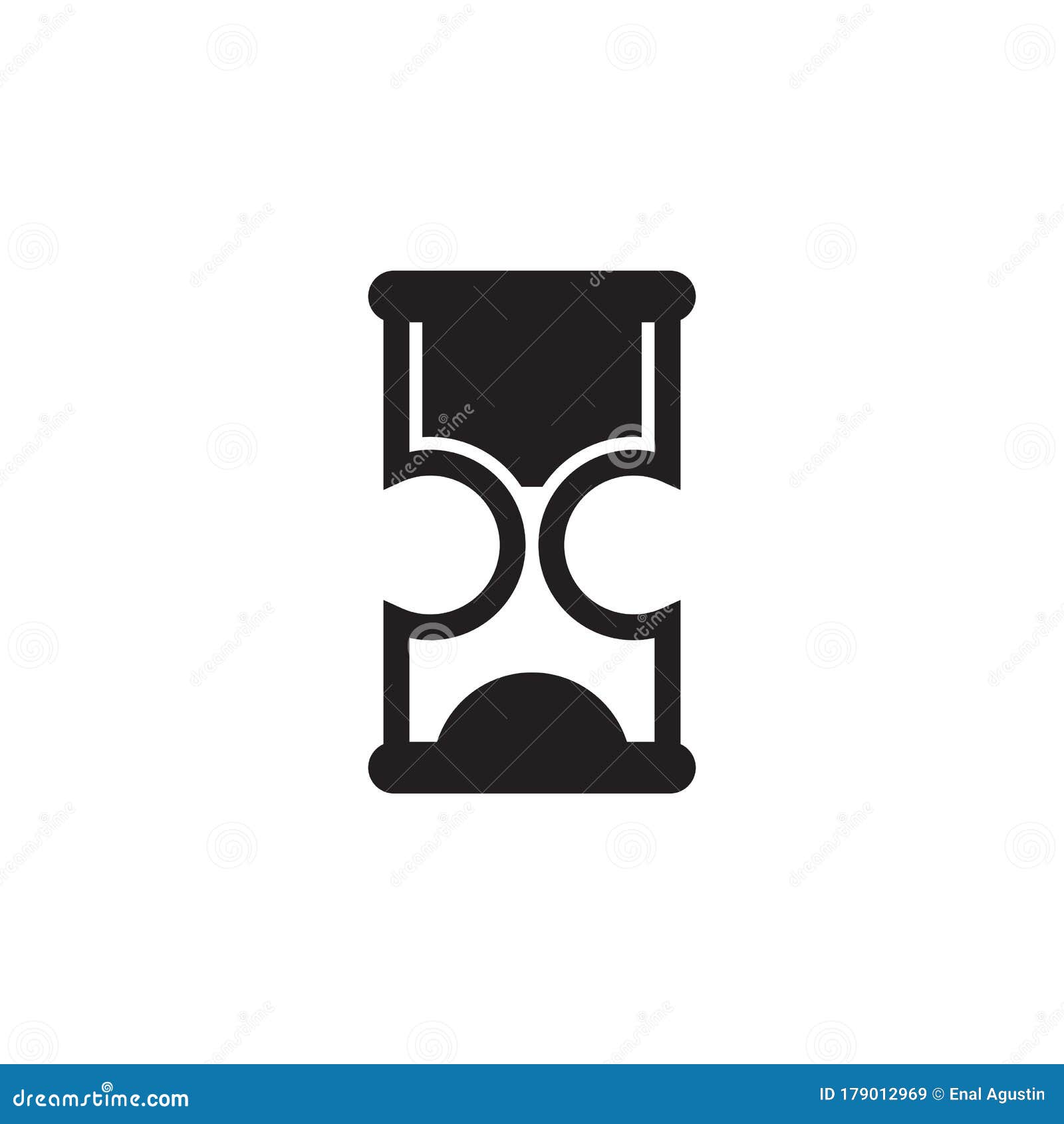 Sandwatch Logo Design Icon Template Stock Vector - Illustration of ...