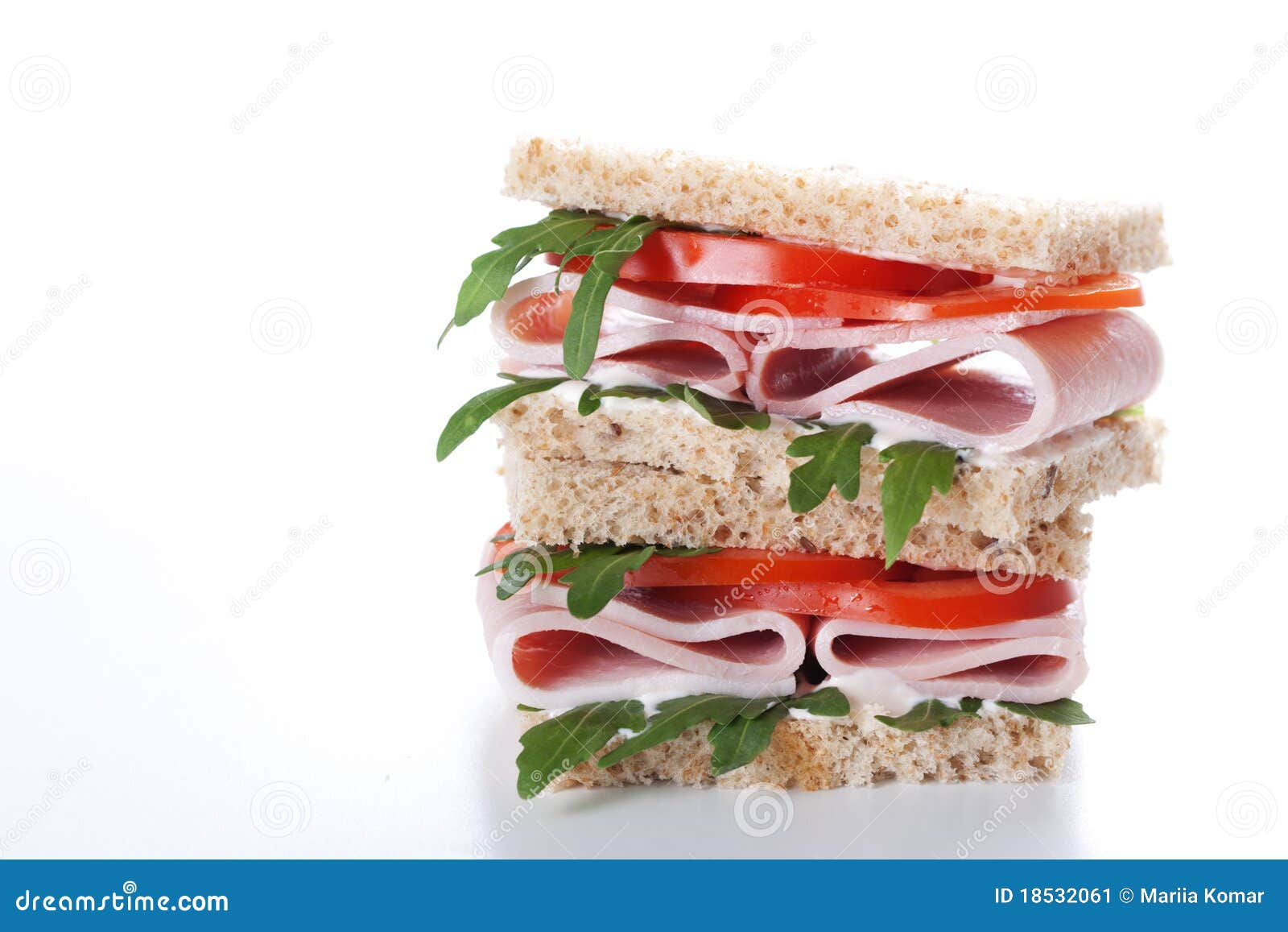 Sandwich stock image. Image of lettuce, focus, ingredient - 18532061