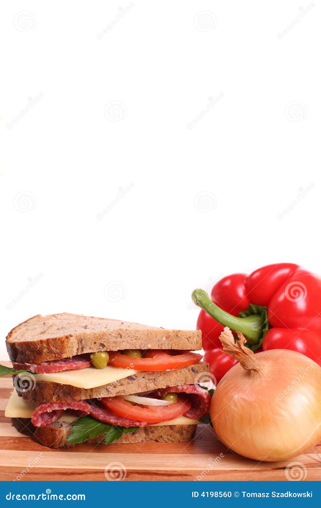 Sandwich stock photo. Image of delicious, kitchen, sandwich - 4198560