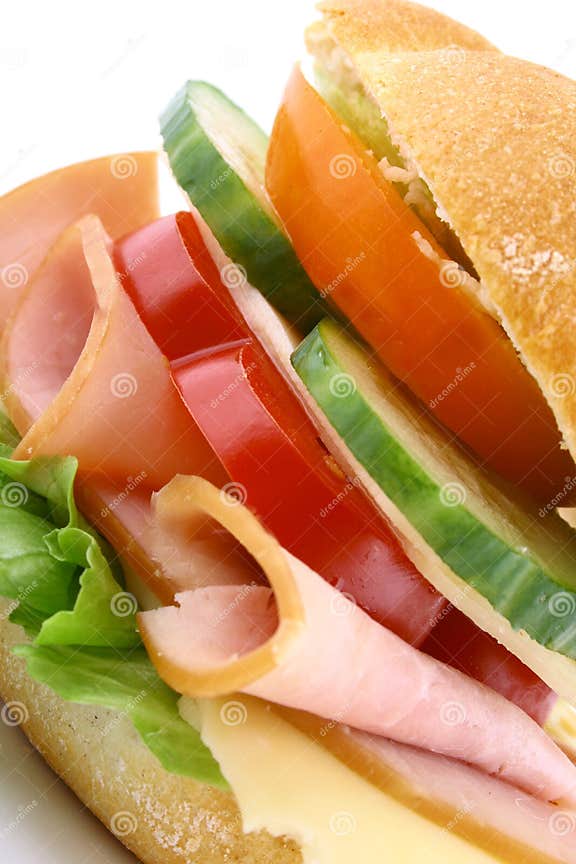 Sandwich stock image. Image of close, fresh, ingredient - 5143721