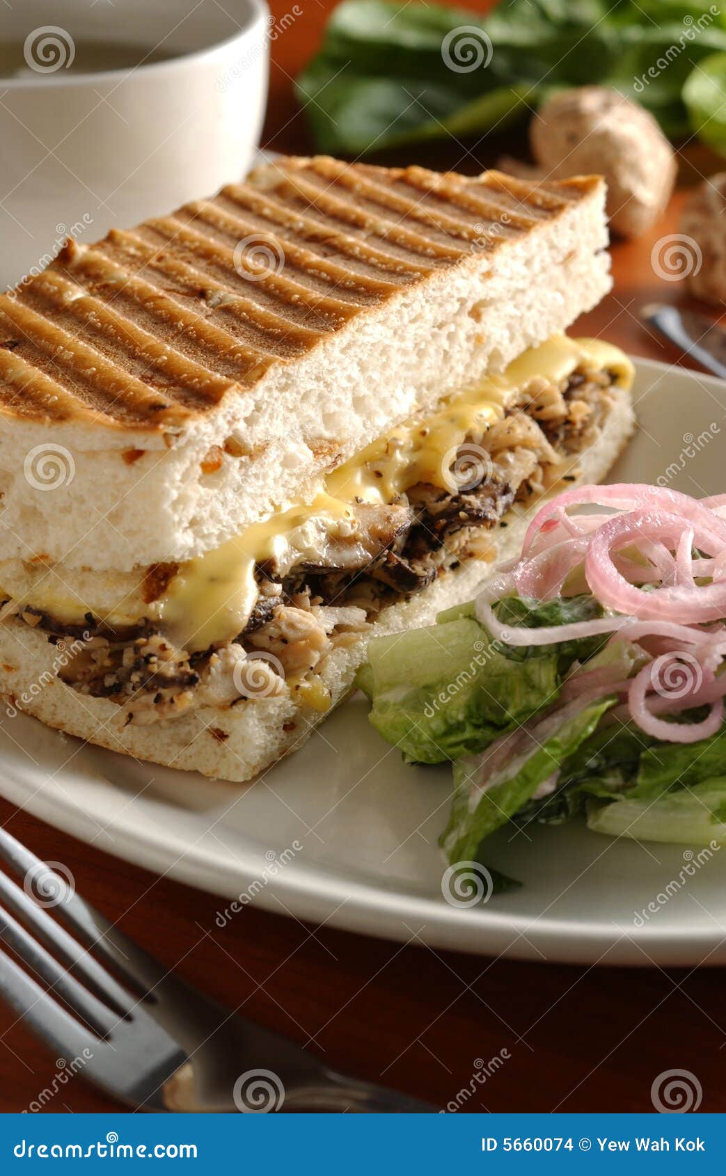 Sandwich stock photo. Image of cook, dinner, sliced, light - 5660074