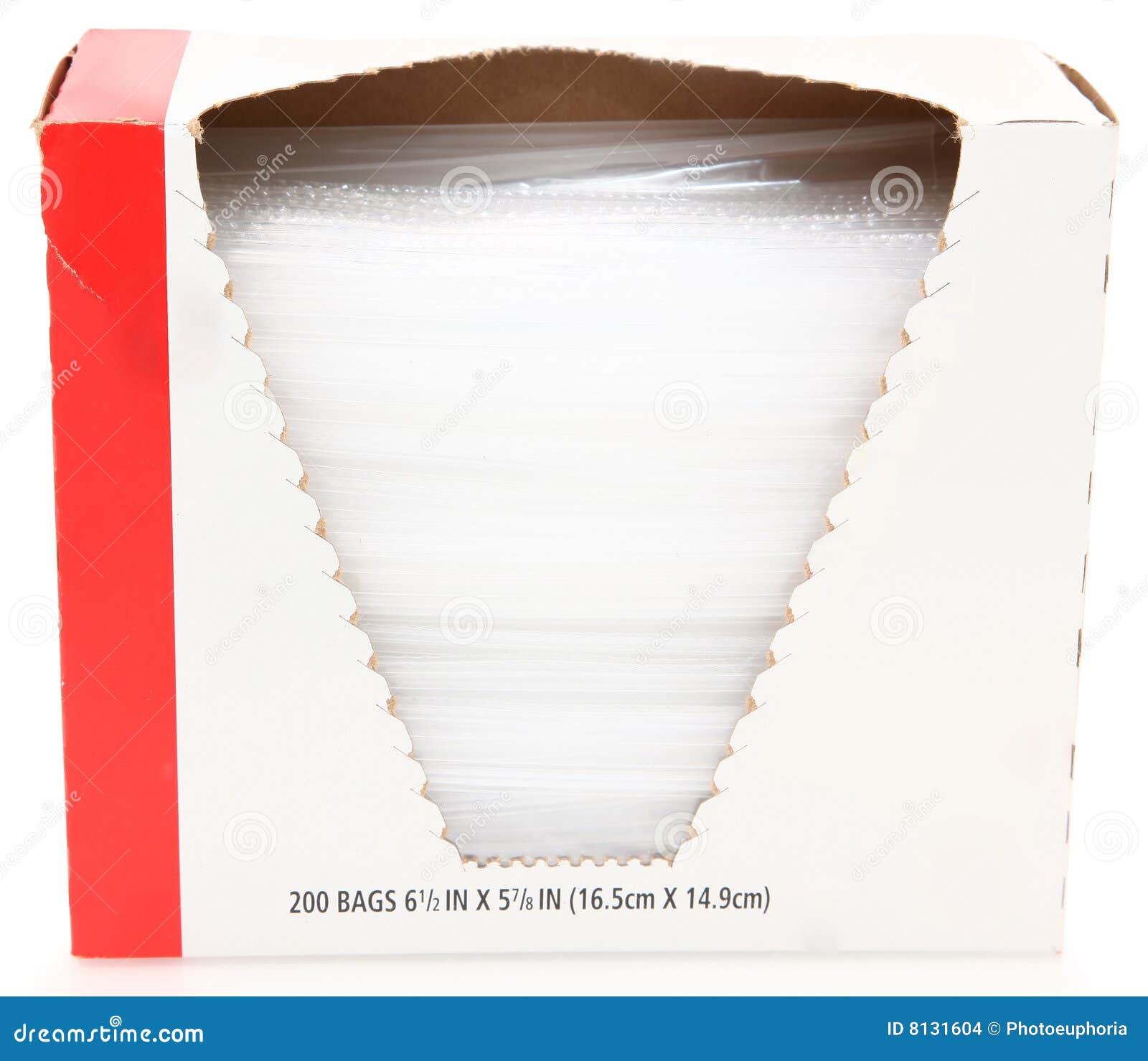 Sandwich Bags stock photo. Image of food, open, clear - 8131604