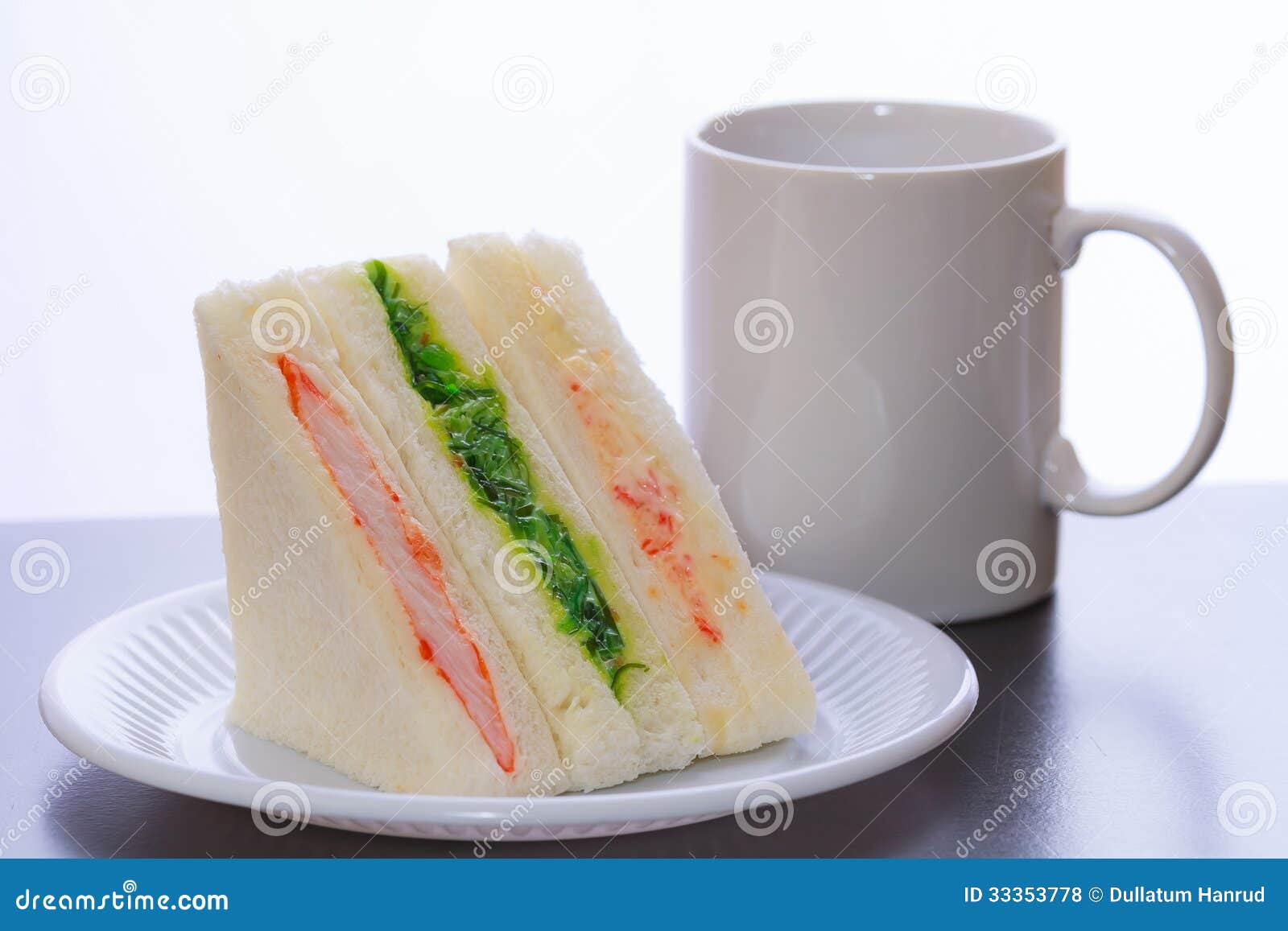 Sandwich. stock photo. Image of abstract, dish, bread - 33353778
