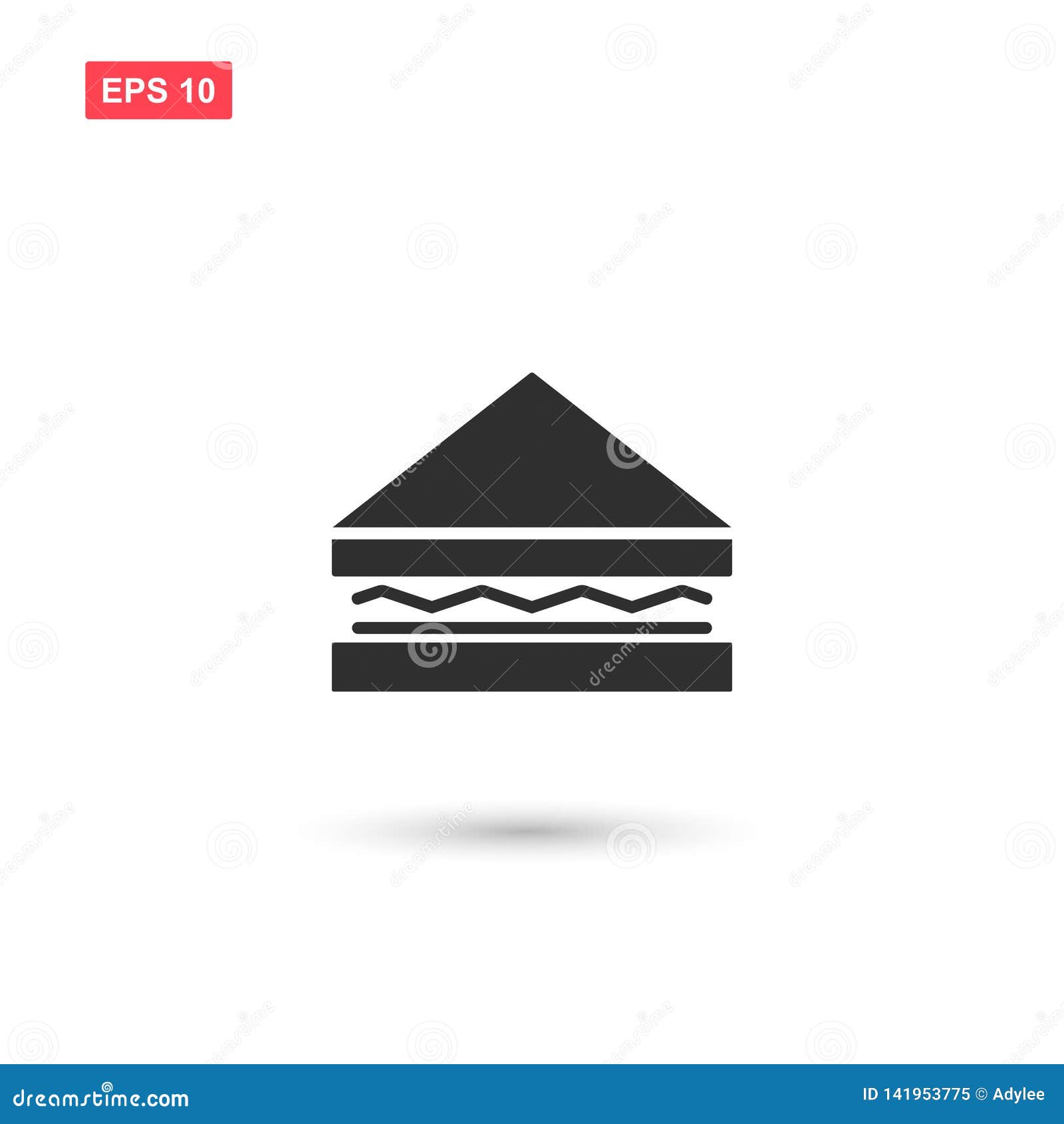 Sandwich Icon. Royalty-Free Stock Photo | CartoonDealer.com #57314643