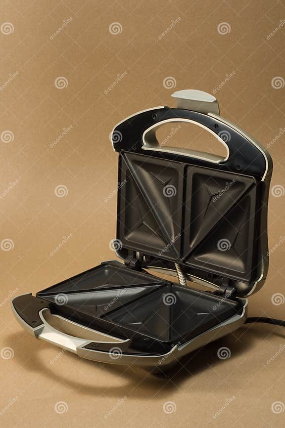 Sandwich maker stock image. Image of quick, sandwich, delicious - 5382309