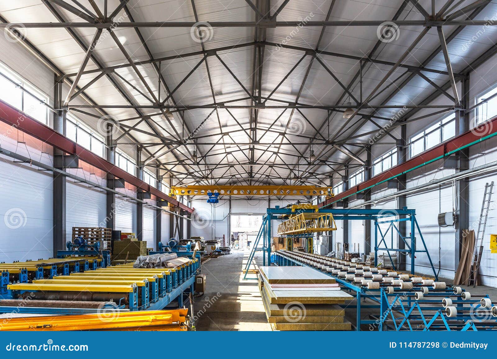 Sandwich Manufactory Panel Production Line. Equipment Machine Tools and ...