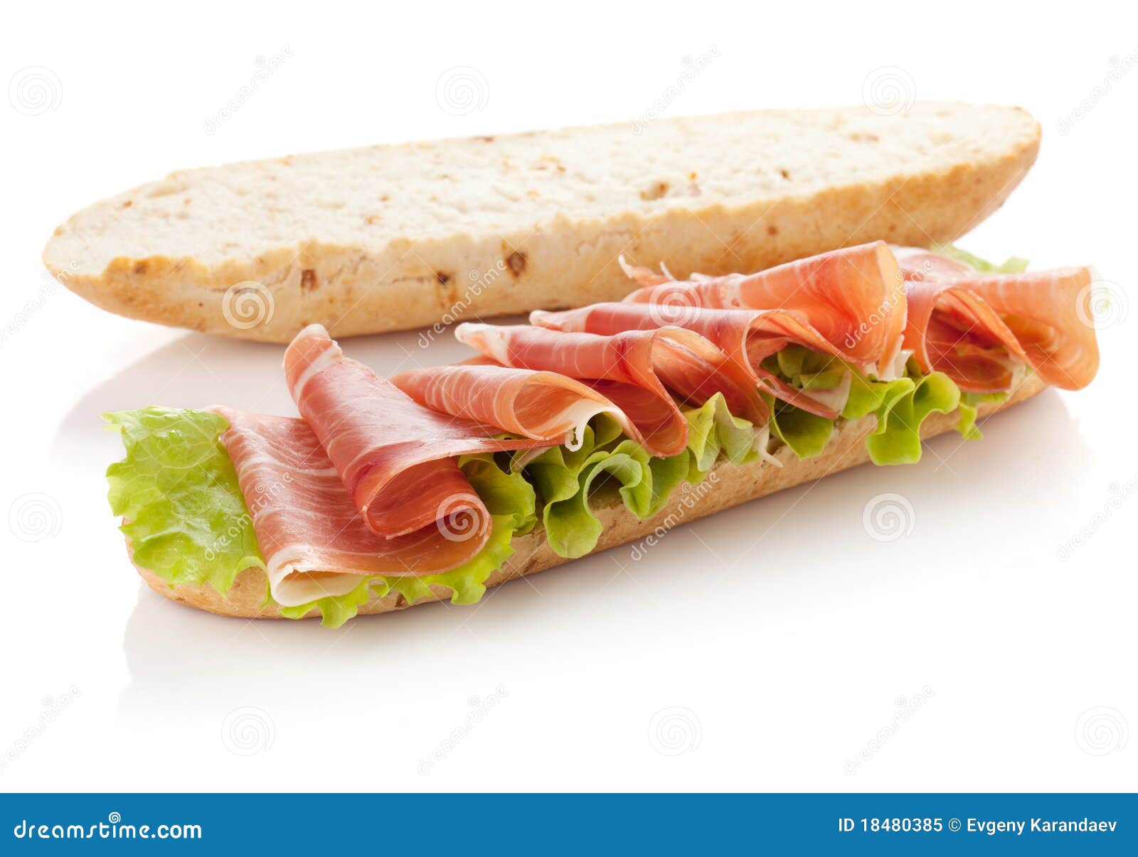 Sandwich preparation stock image. Image of chicken, dinner - 18480385