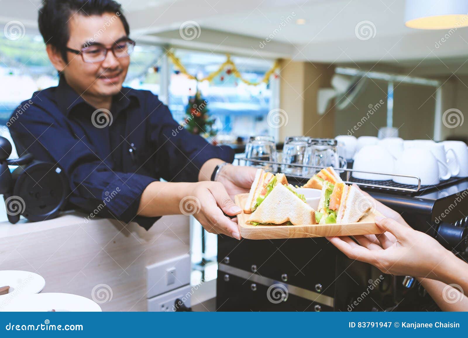 Sandwich stock image. Image of fresh, diner, customers - 83791947