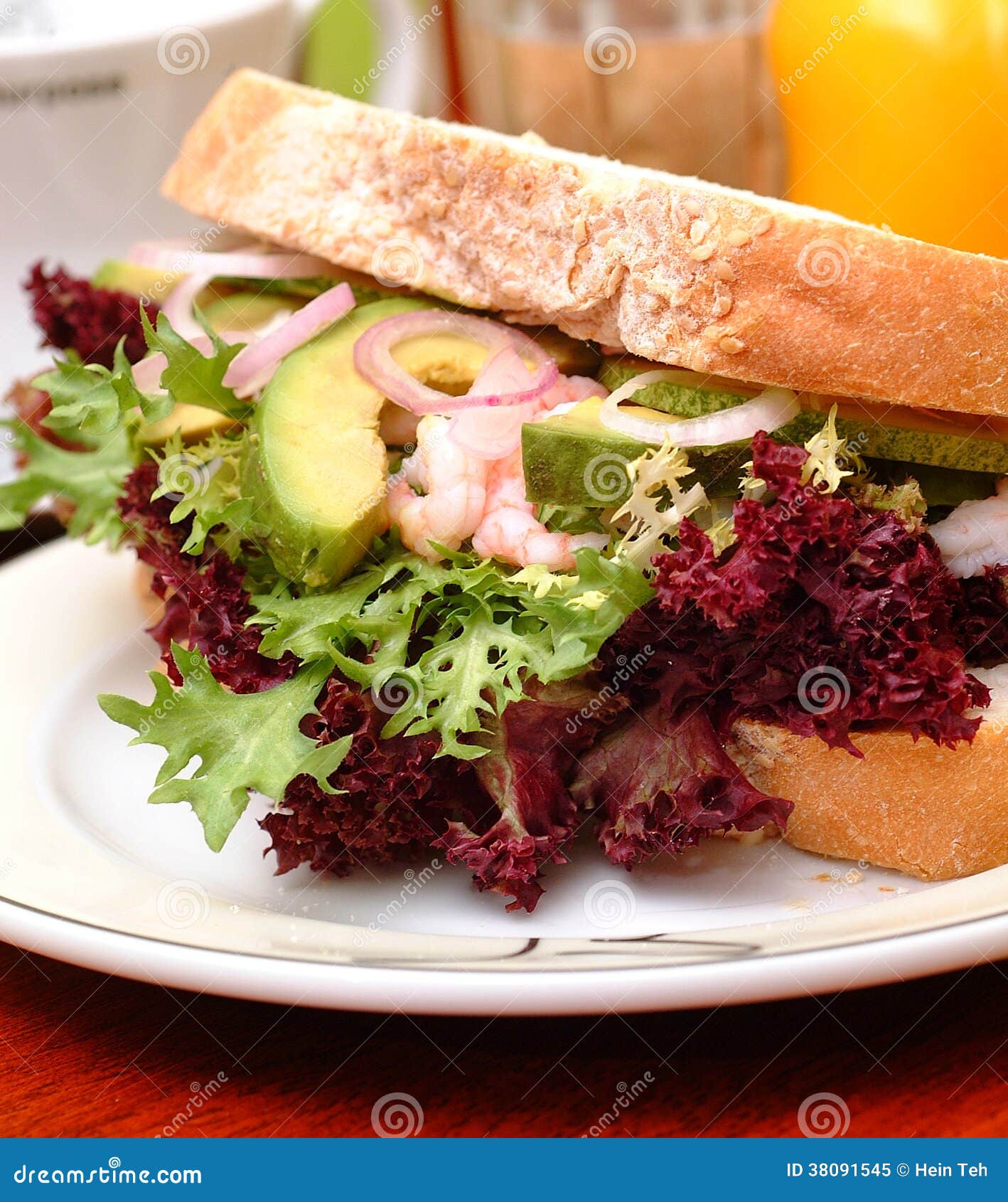 Sandwich. Sandwich on Background Stock Image - Image of cold, meat ...