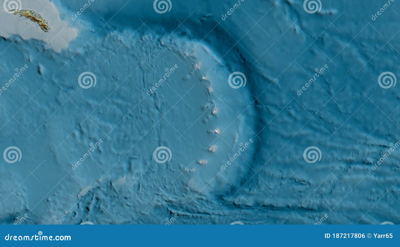 Sandwich Tectonic Plate - Raster. Relief Stock Illustration ...