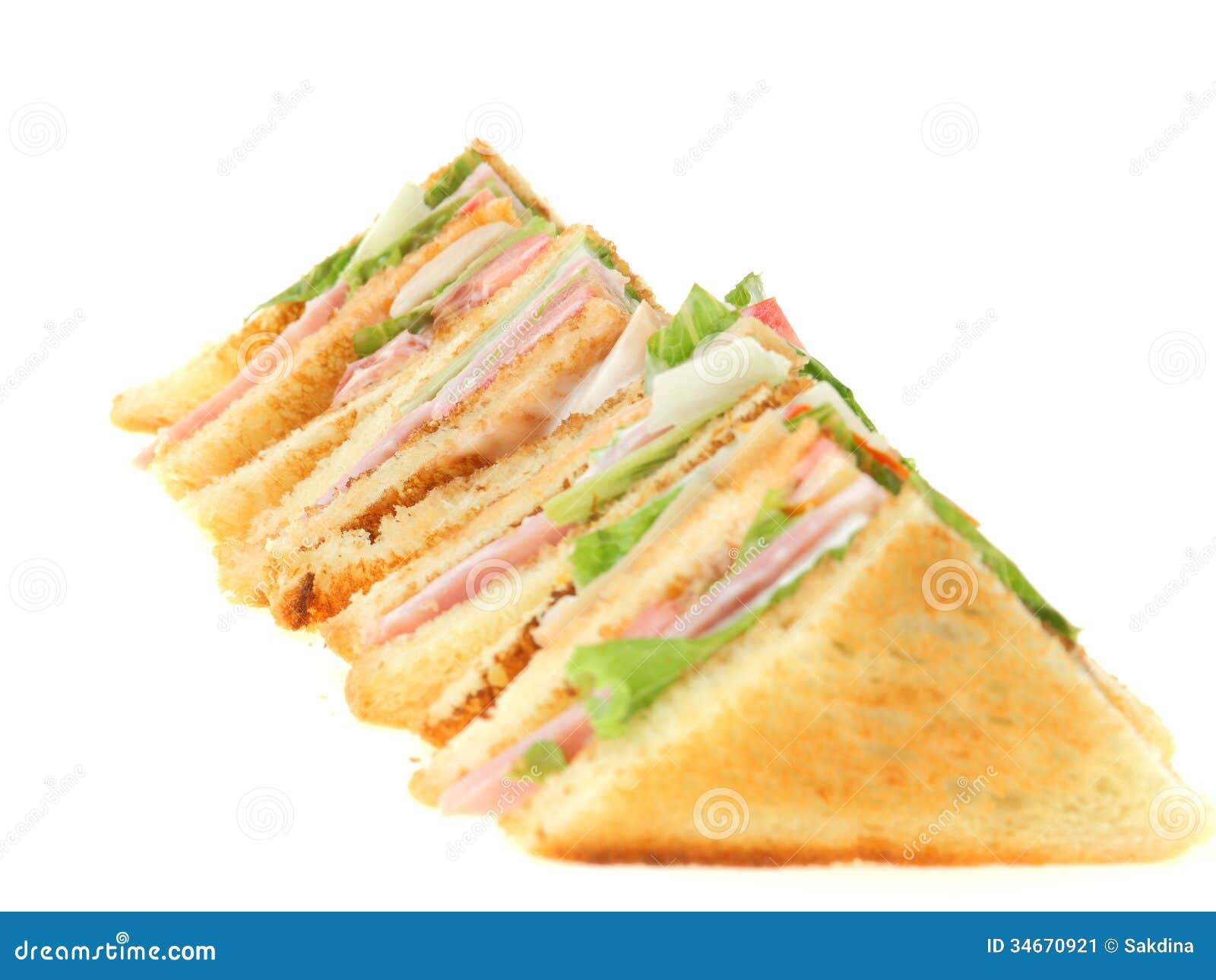 Sandwich stock image. Image of food, breakfast, delicious - 34670921