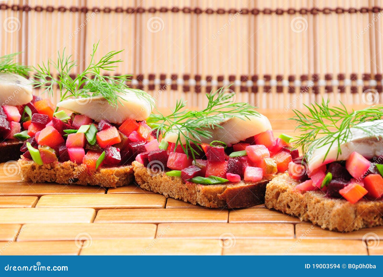 Sandwiches with rye bread, stock photo. Image of isolated - 19003594