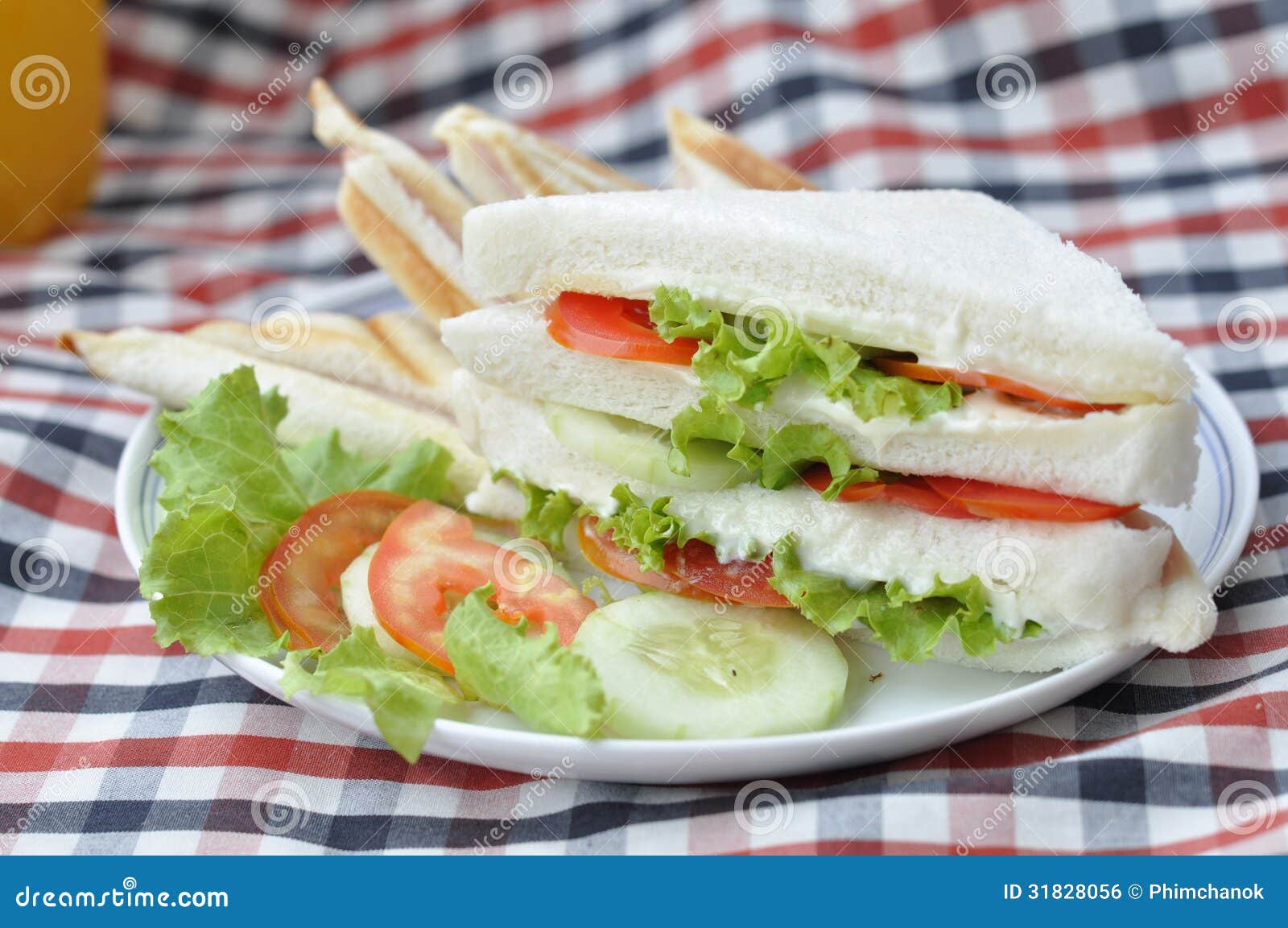 Sandwiches stock photo. Image of nutritious, fastfood - 31828056
