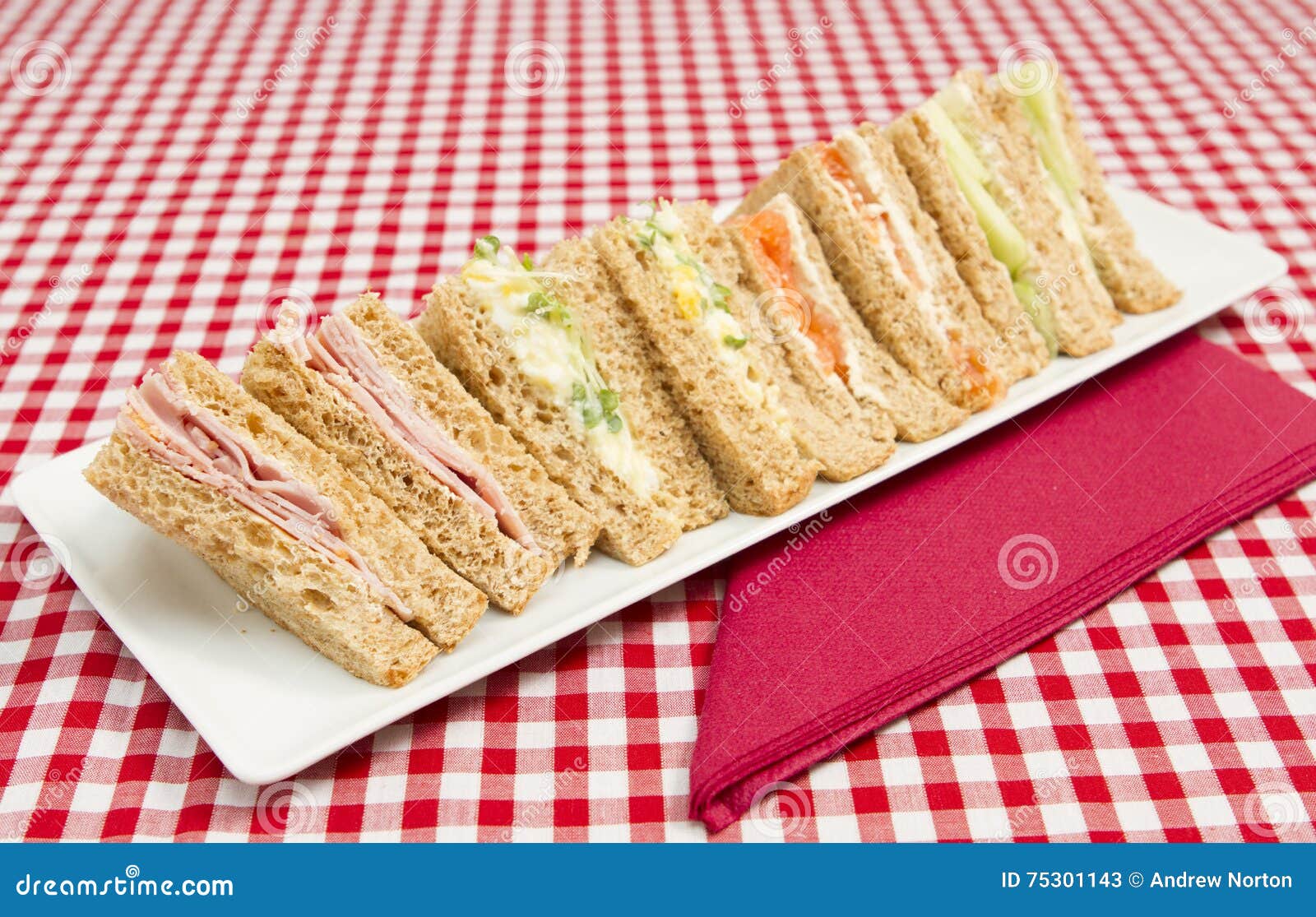 Sandwiches stock image. Image of ready, healthy, american - 75301143