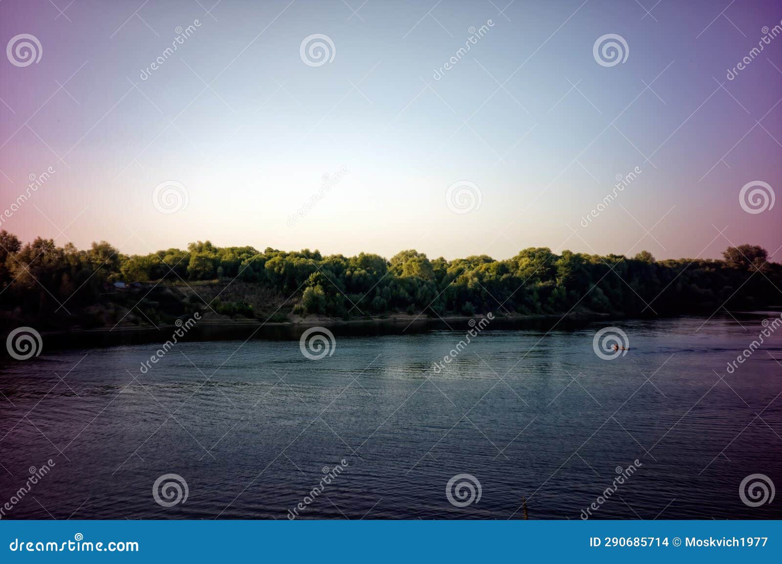 Sandy Bank of a Small River Stock Photo - Image of nature, tourism ...