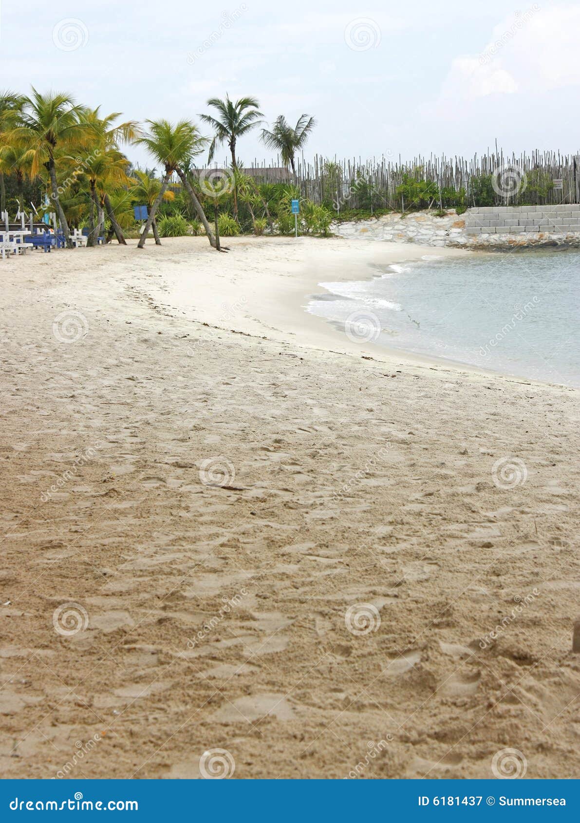 Sandy beach stock image. Image of getaway, outdoor, empty - 6181437