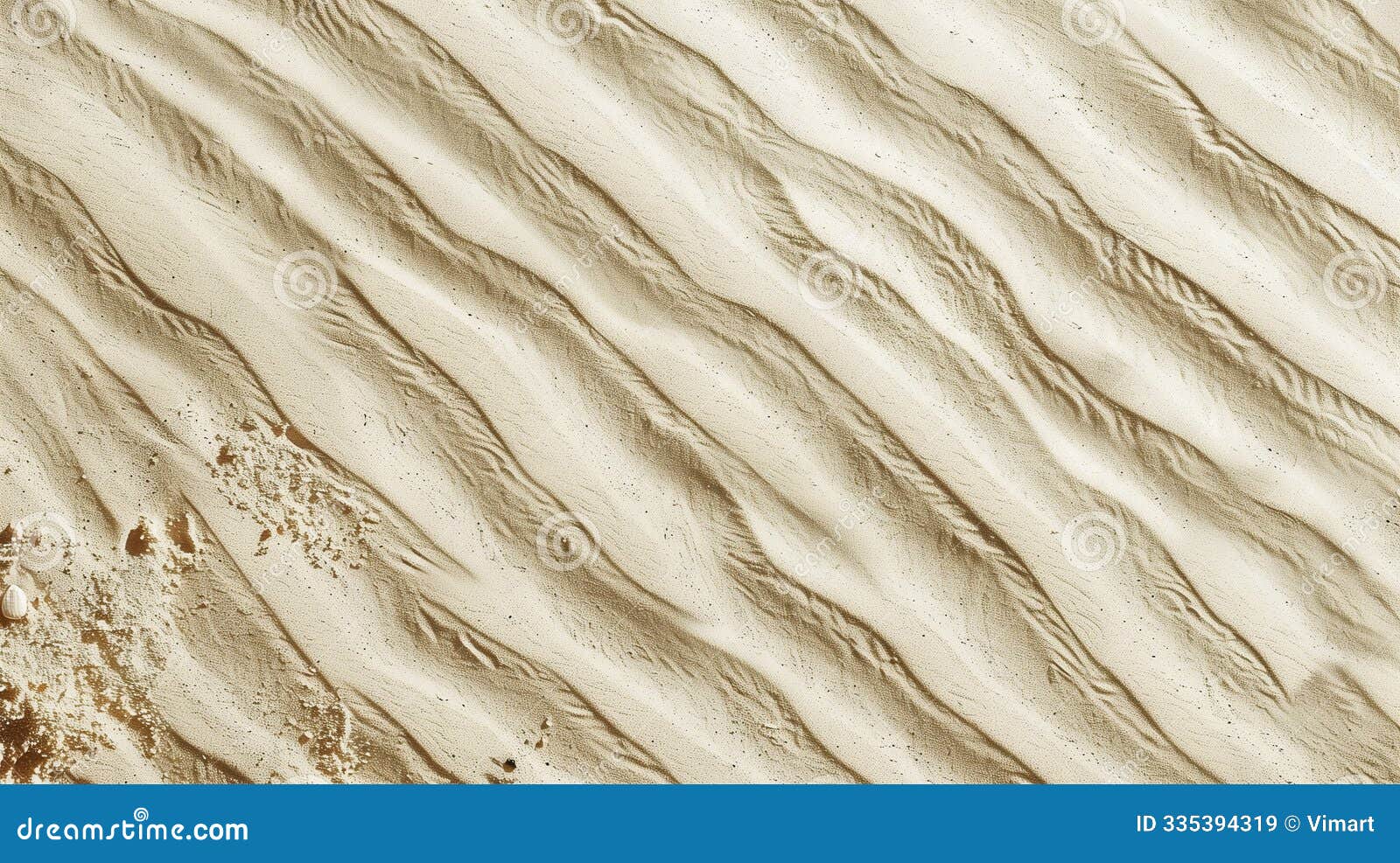 Sandy Beach with Abstract Wave Patterns Forming a Unique Sand Texture ...