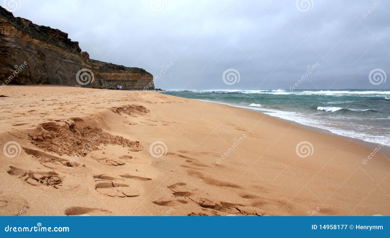 The Great Ocean Road Beach - Australia Stock Image - Image of nature ...