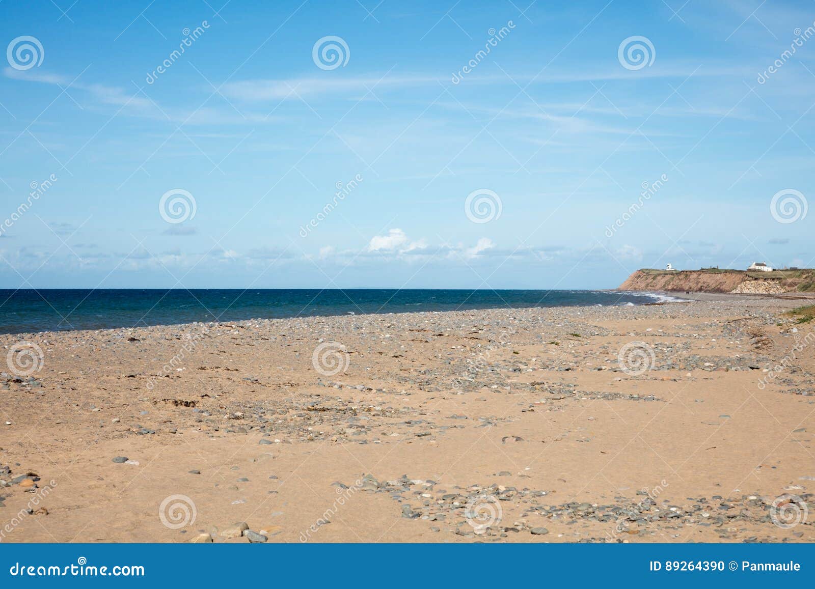 Sandy Beach Isle of Man stock photo. Image of isles, landscape - 89264390
