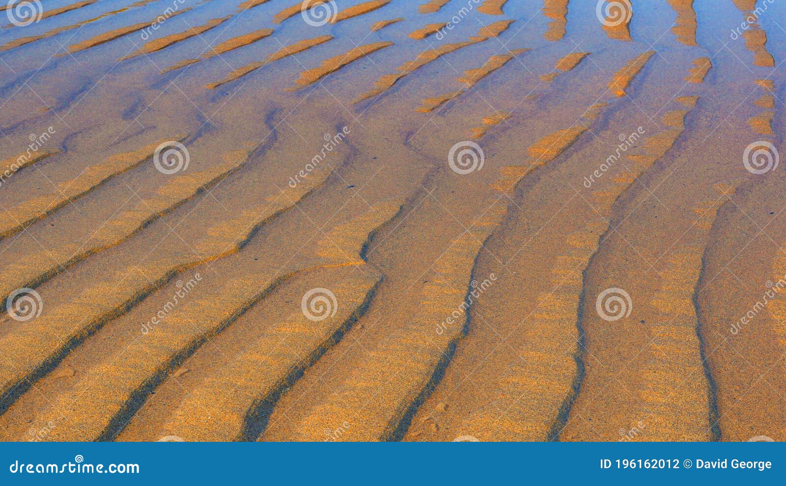 Sandy Ripple Texture on a Sunny Beach Stock Photo - Image of sand ...