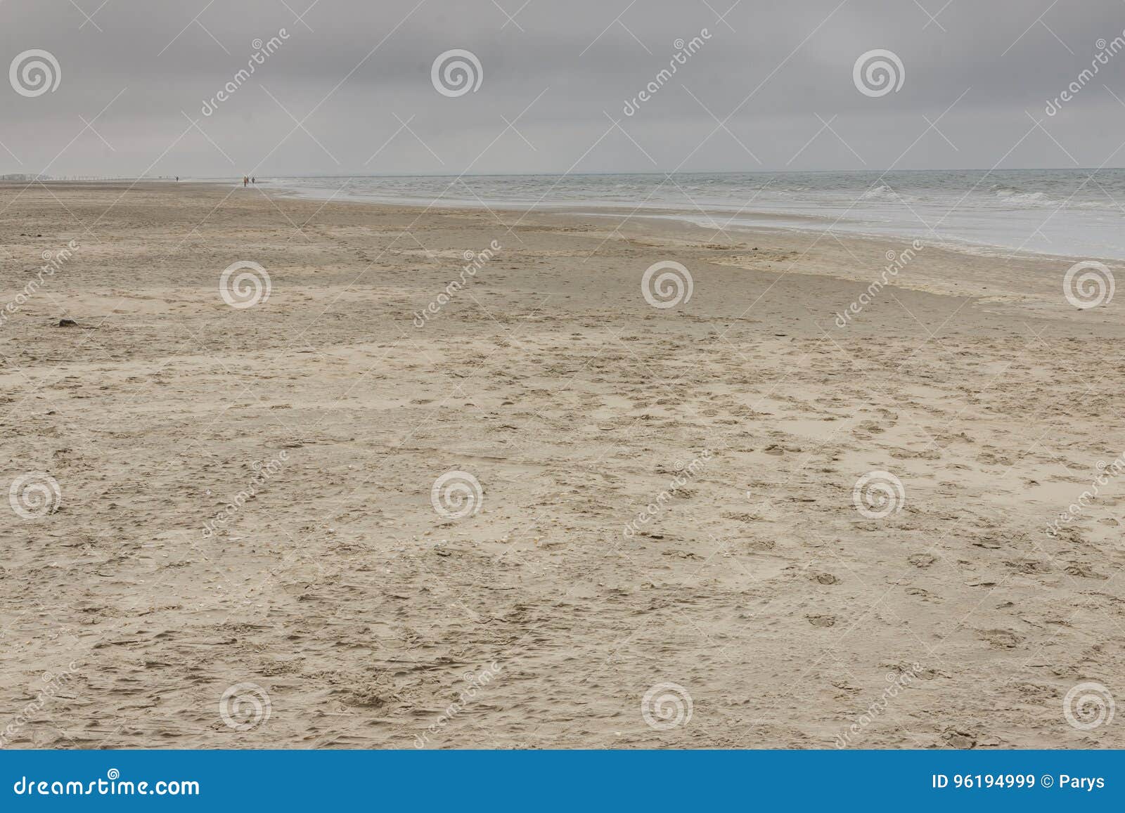 Sandy Beach on Romo Island - Denmark Stock Image - Image of ocean, romo ...