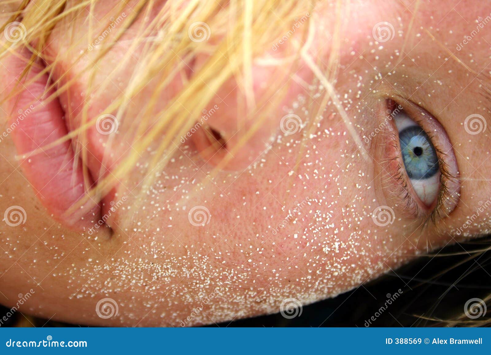 Sandy Face stock image. Image of bright, pretty, sunbathe - 388569