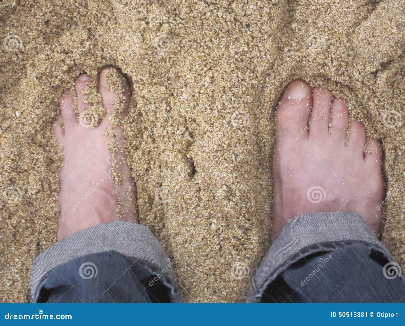 Sandy Feet stock image. Image of romp, shore, sand, relax - 50513881