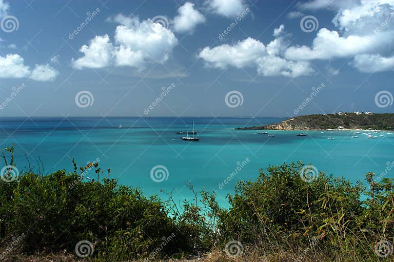 Sandy Ground, Anguilla stock photo. Image of relax, ground - 207528