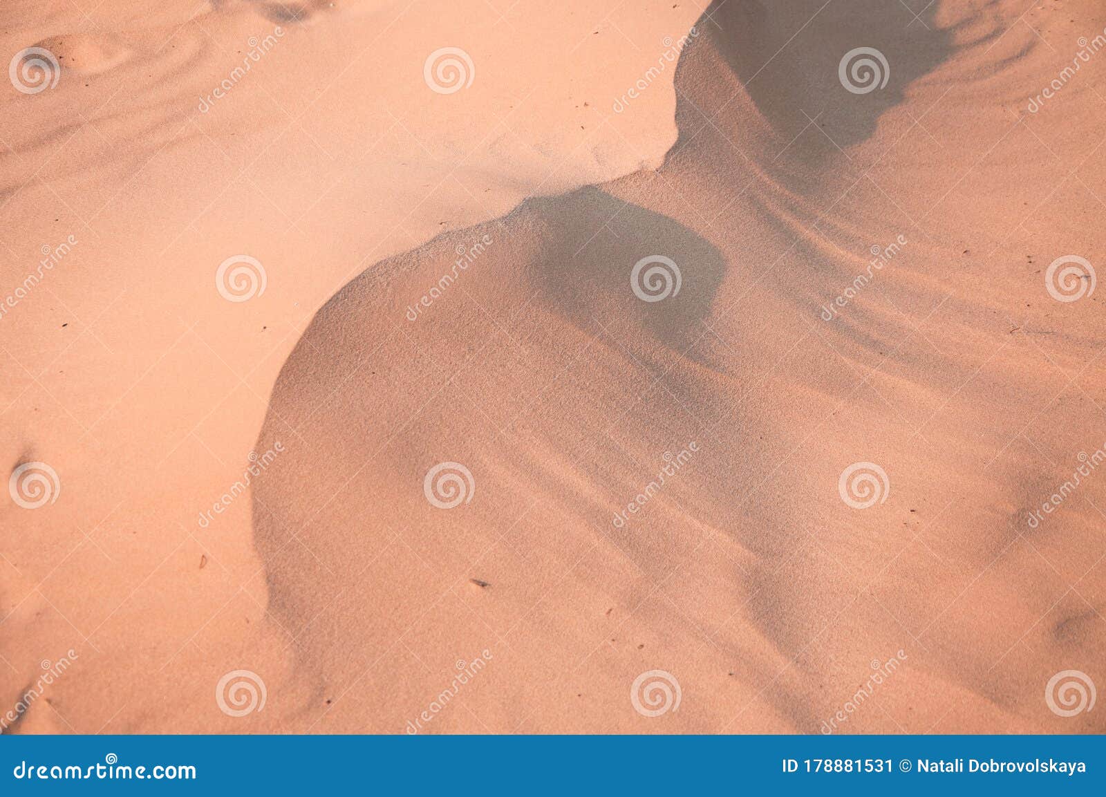 Sandy Hills Texture Top View Stock Image - Image of closeup, natural ...
