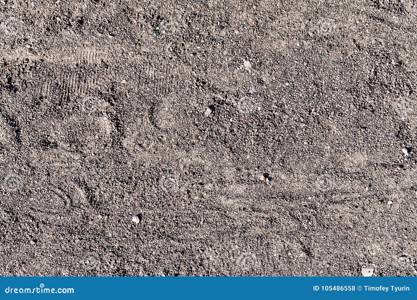 Sandy Path with Boot Tracks. Background, Texture. Stock Photo - Image ...