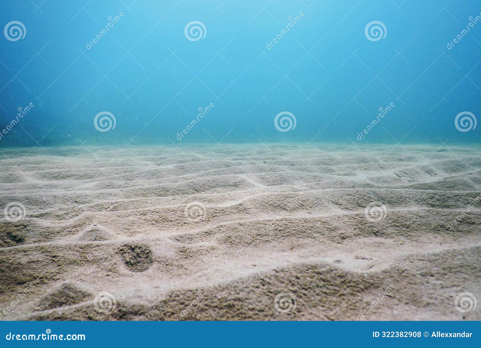 Sandy Sea Bottom Underwater Stock Photo - Image of abstract, bottom ...