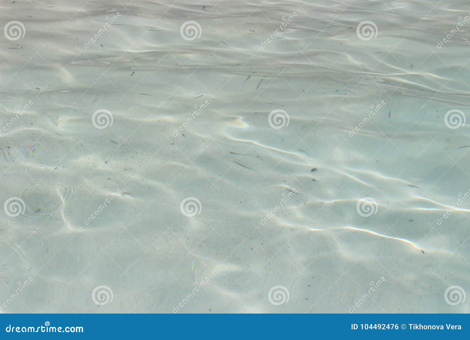 The Sandy Shallow Clean Water Stock Photo - Image of abstract, level ...