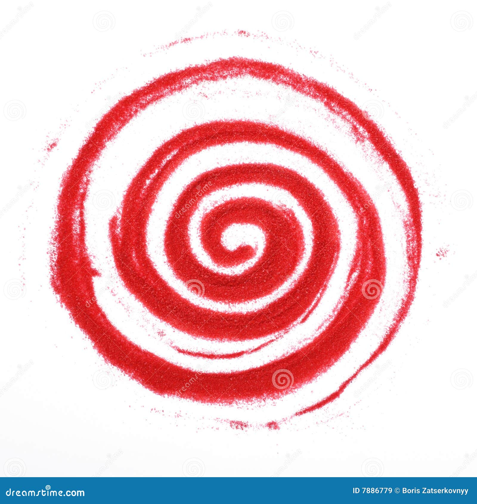 Sandy spiral stock image. Image of circle, object, background - 7886779