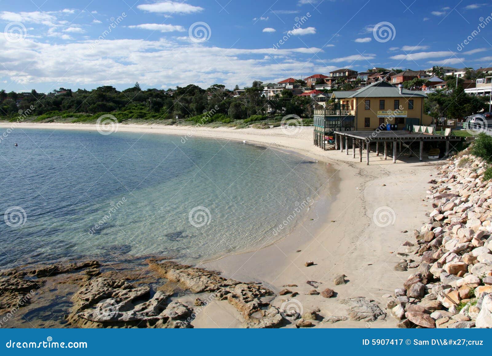 Sandy-Strand - Botanik-Schacht, Sydney, Australien Stockbild - Bild von ...