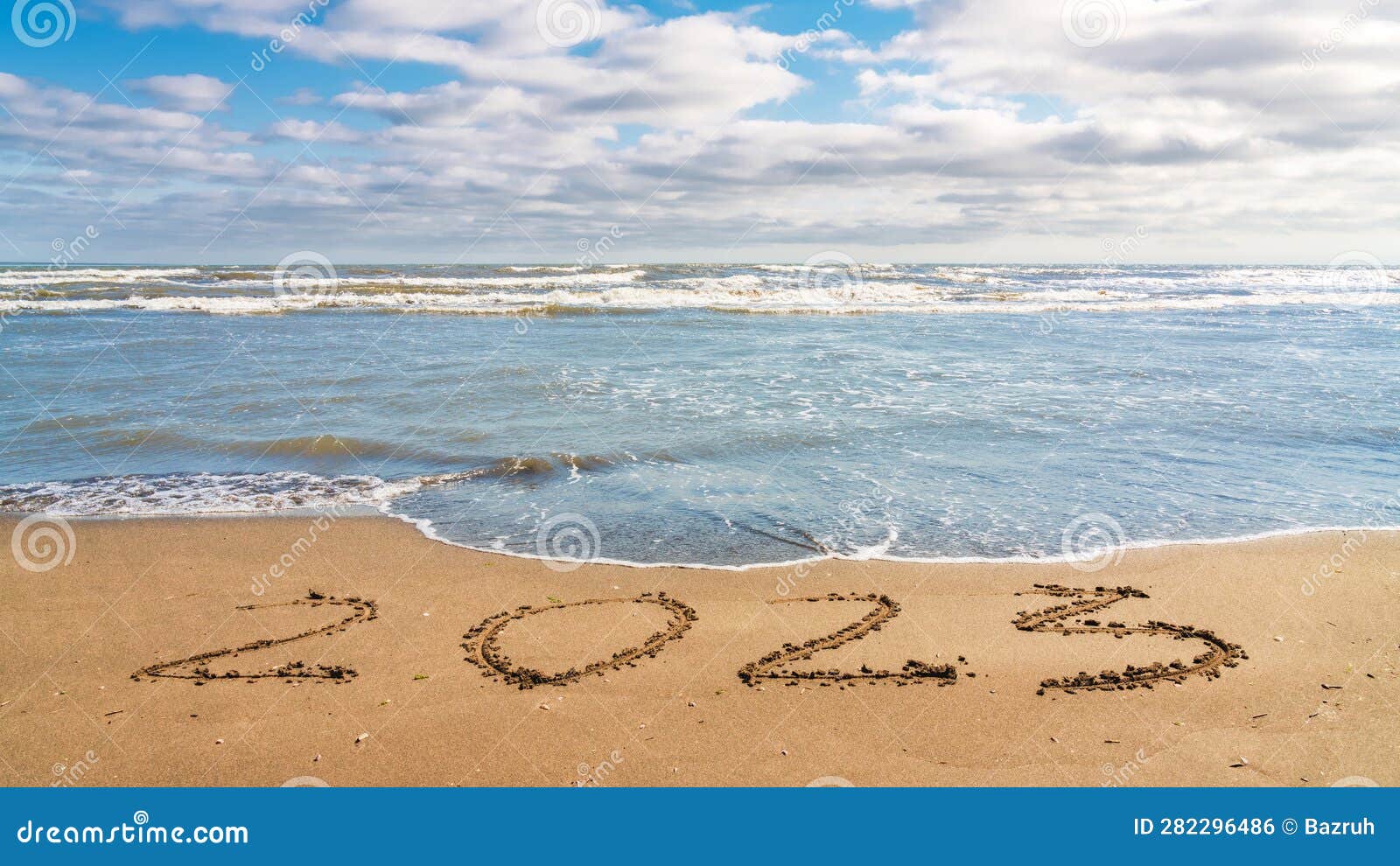 Sandy Summer Beach Sea Vacation 2023, Resort Stock Photo - Image of ...
