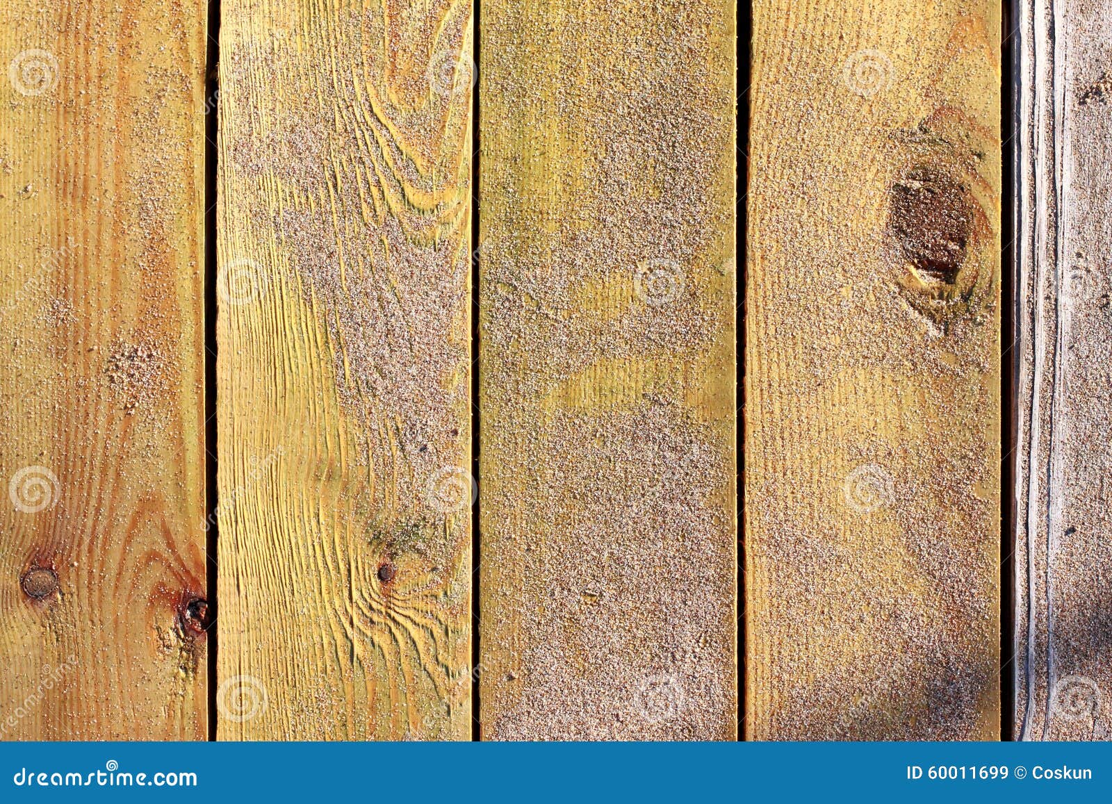 Sandy wood planks stock image. Image of single, pattern - 60011699