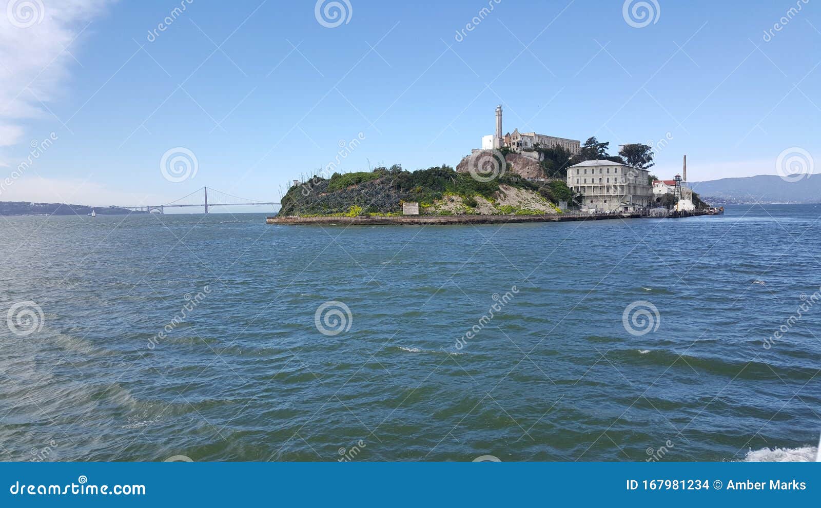SanFrancisco Bay Alcatraz Island Prison Editorial Stock Image - Image ...