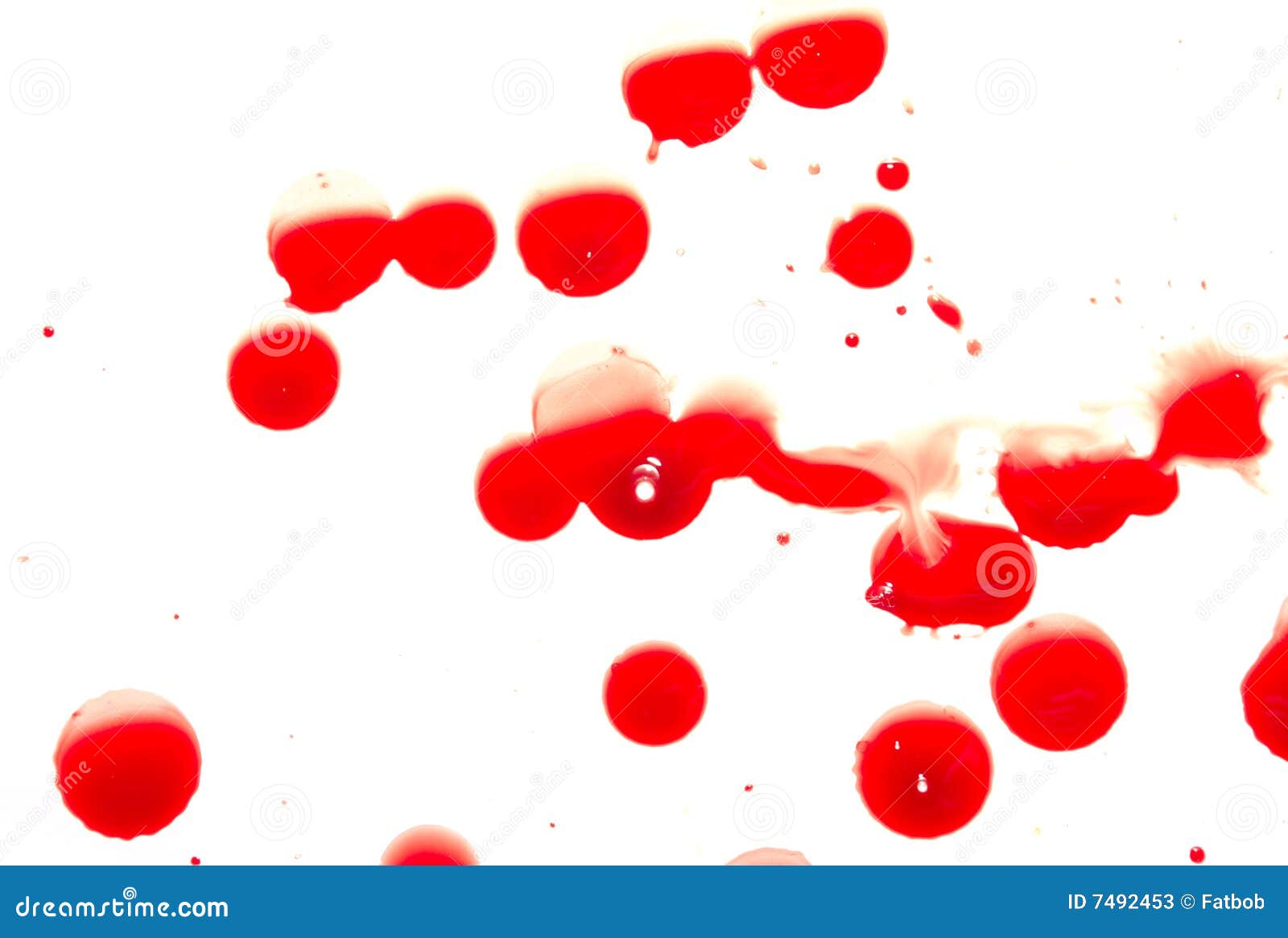 Sang image stock. Image du bordeaux, purge, baisses, sang - 7492453