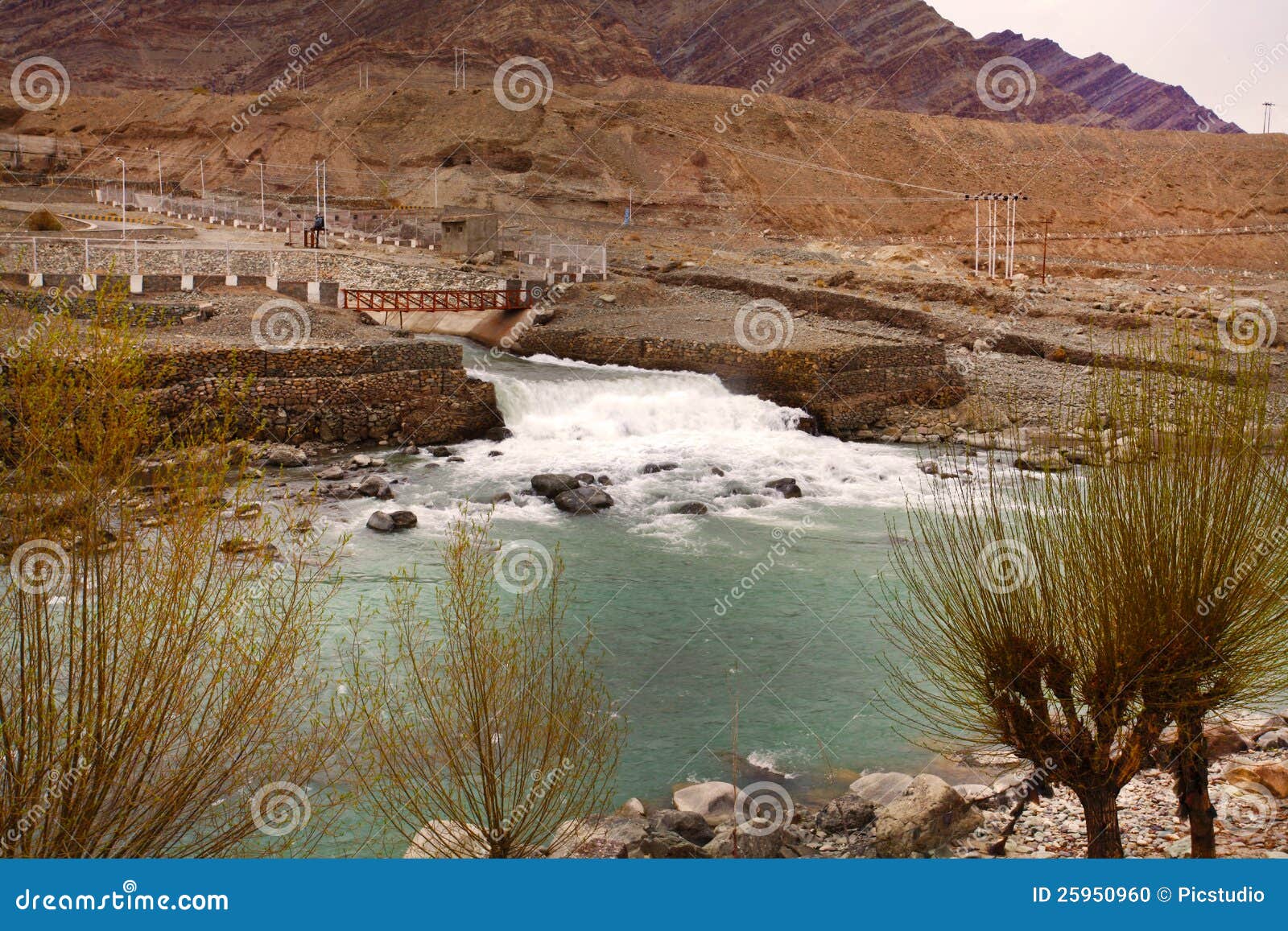 Sangam river stock photo. Image of beautiful, mountains - 25950960