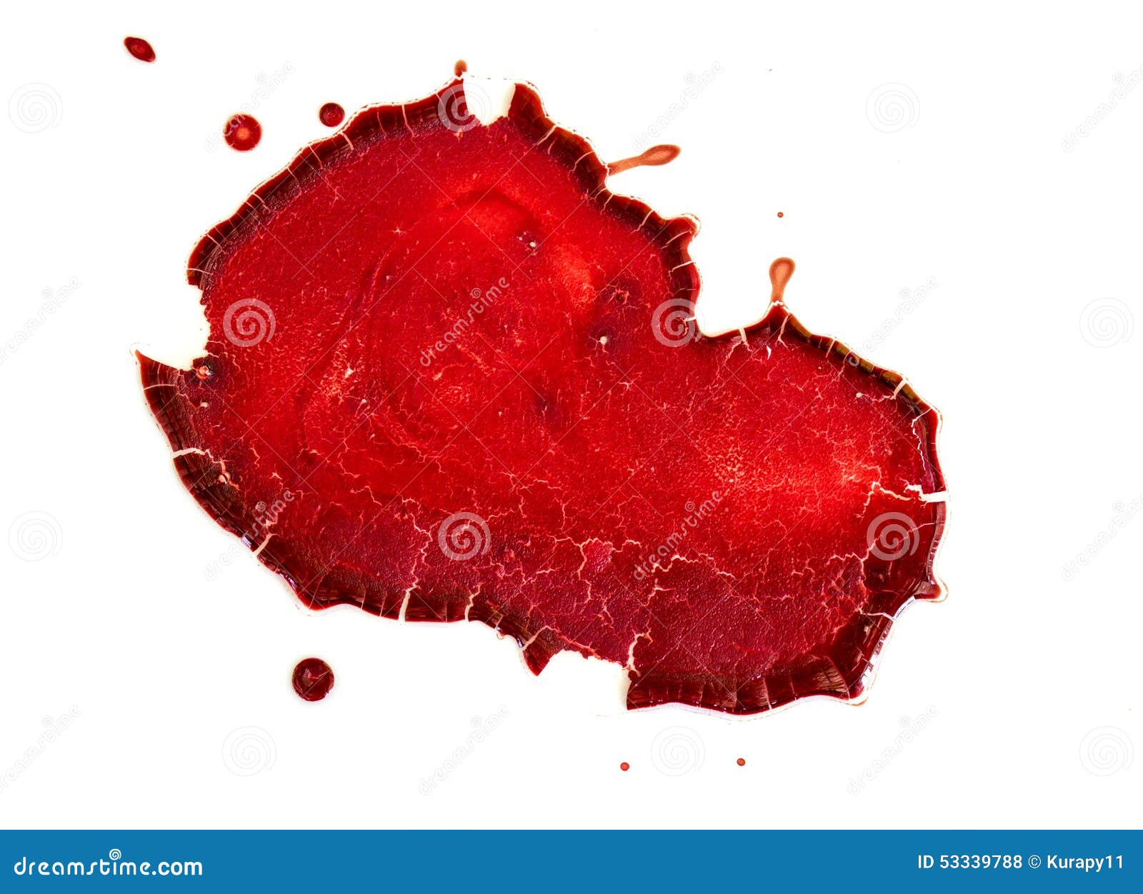 Sangre seca foto de archivo. Imagen de color, bloodstain - 53339788