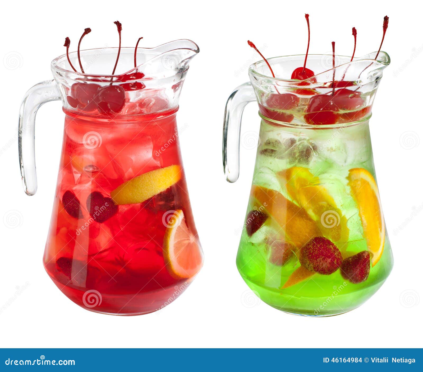 Sangria Pitcher And Glasses