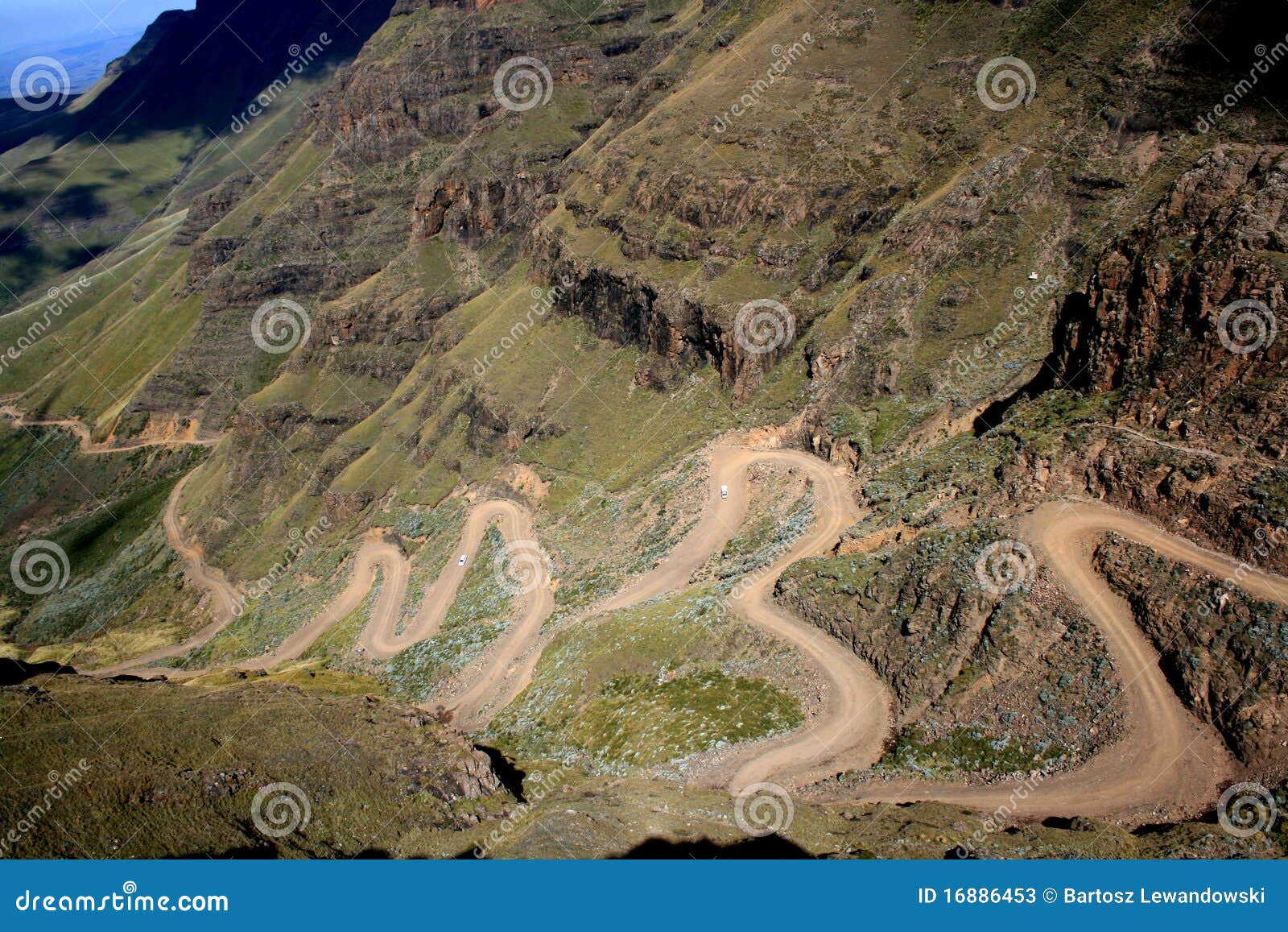Sani Pass stock image. Image of rough, south, extreme - 16886453